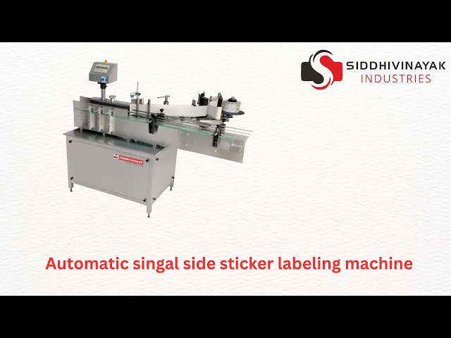 Sticker Labelling Machine - Double Side Sticker Labeling Machine ...