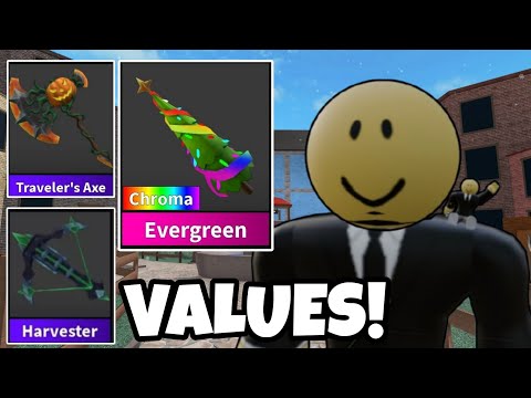 Roblox Mm2 Values Review! [OUTDATED]