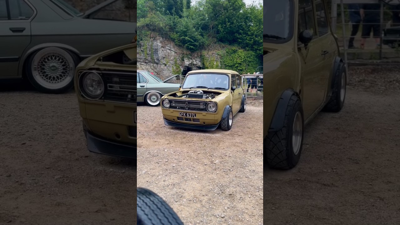 For the record, we’re definitely impressed. 😮‍💨👌🏻.#mini #clubman #classicmini #turbo #modified