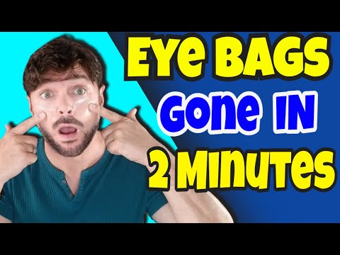 REMOVE Under Eye Bags In 2 MINUTES Or Less | Chris Gibson #shorts