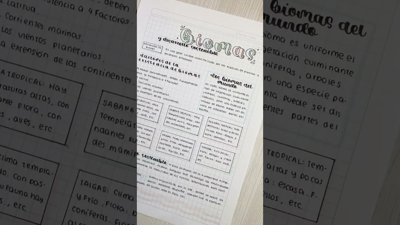 Mis apuntes ✨💕 #shorts #studygram #explore #explorepage #study #títulos #lettering #apuntesbonitos