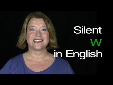 Silent sounds in English – english-at-home.com