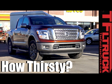 2017 Nissan Titan Towing MPG Review: 100-Mile Highway Loop