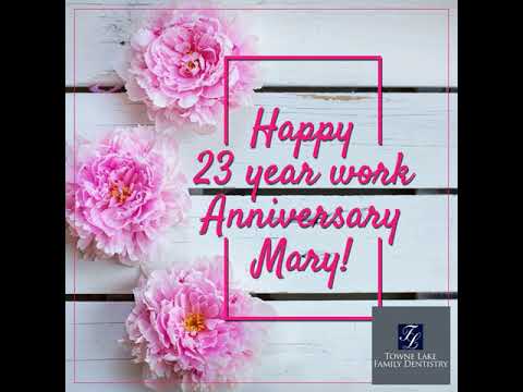 Happy 23 year work Anniversary Mary!