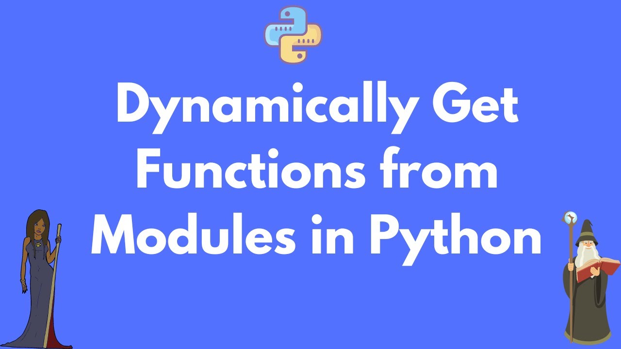 Call a Python module function using a string with its name