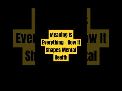 Meaning in Life: Why It Matters More Than Pleasure or Power