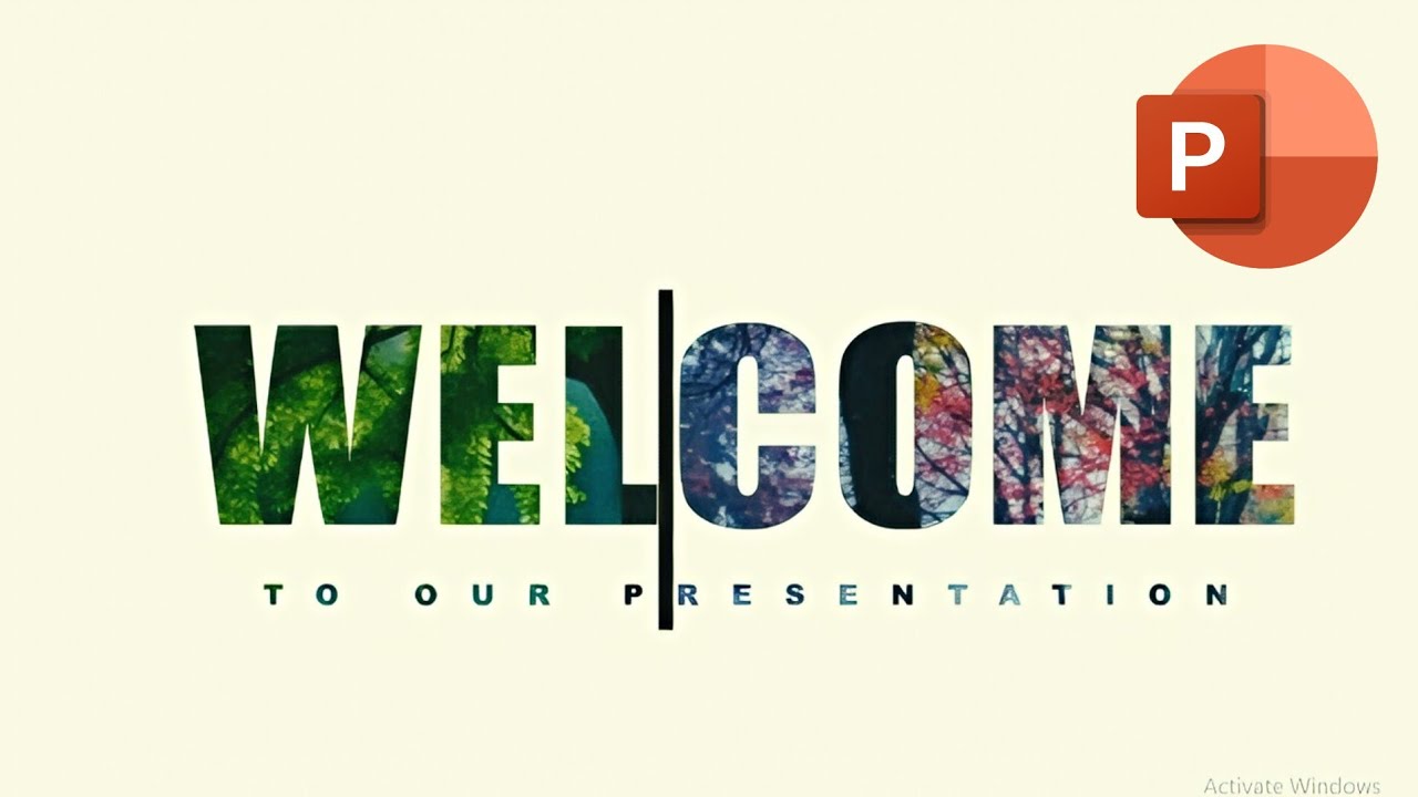 Create a Professional PowerPoint Welcome Slide Step-by-Step