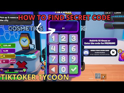 TIKTOKER TYCOON MAP FORTNITE CREATIVE - HOW TO FIND SECRET BATTLE PASS PREMIUM CODE TUTORIAL