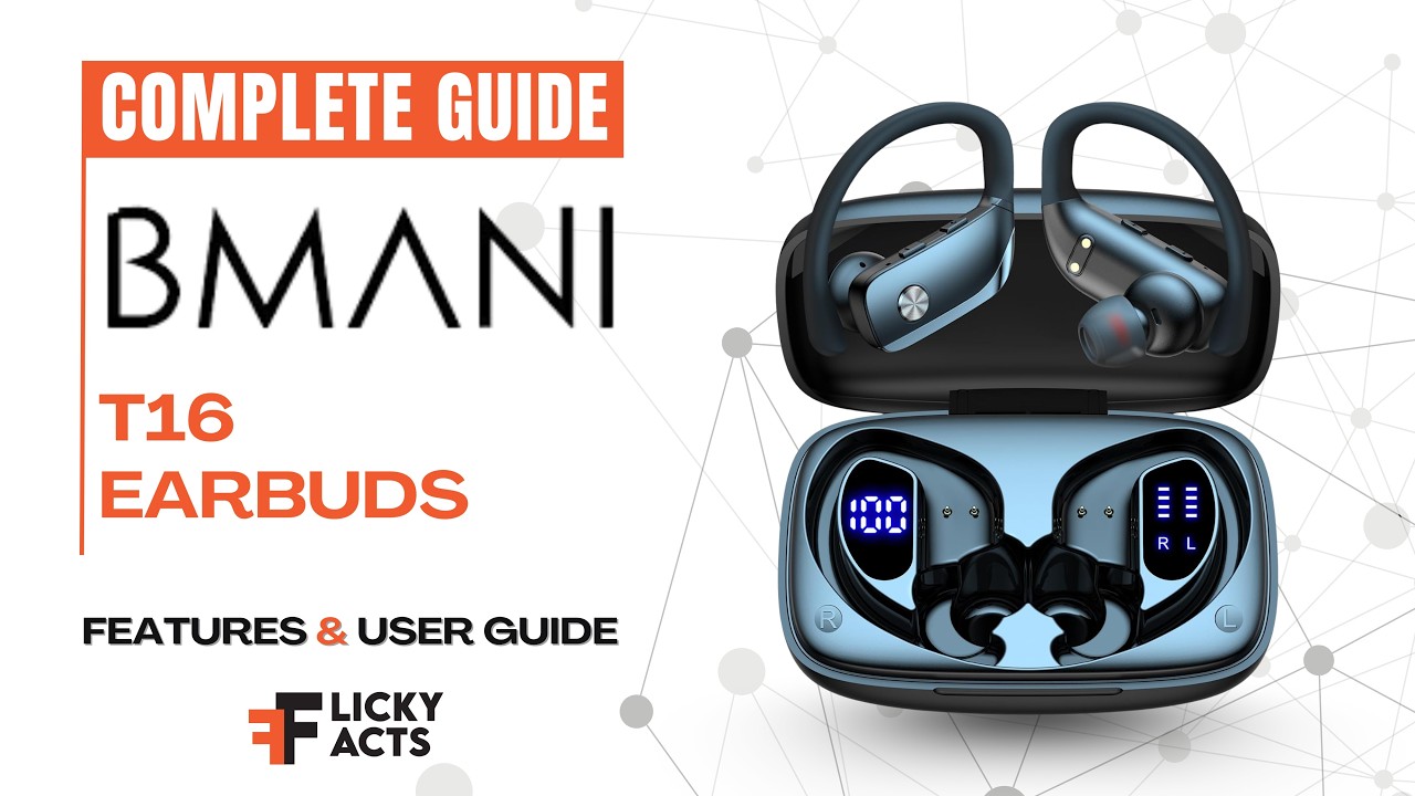 How to Use: Bmani T16 Wireless Earbuds | Setup and Features