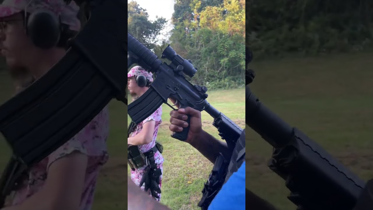 Shooting a binary trigger for the first time￼ #ar15#binary