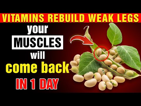 Seniors Over 60: These 3 VITAMINS Rebuild Weak Legs in Days | Health Insights