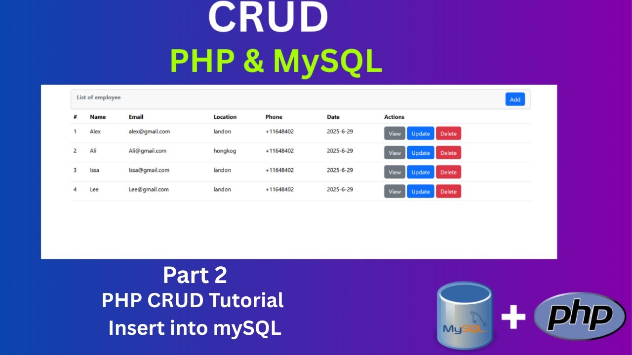 Insert Data into MySQL with PHP – Step-by-Step Tutorial