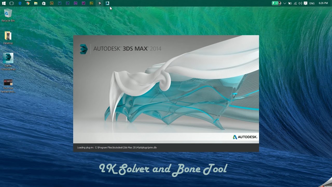 Autodesk 3DS Max   IK Solvers and Bone Tool rigging