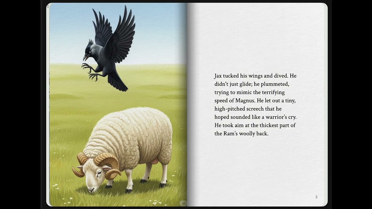 The Eagle and the Jackdaw | Aesop's Fables | Storybook