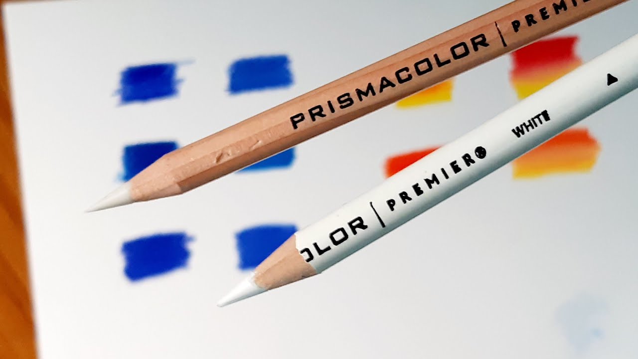 Colourless Blender vs prismacolor white pencil ✏ which one is best? 🤔 | Blending tips