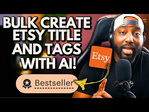 Can This NEW AI Tool Really Write All Your Etsy Title and Tags Fast?