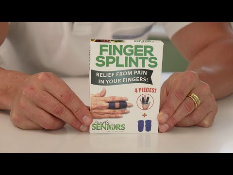 Finger Pain Relief: How to Use Finger Splints for Trigger Finger, Arthritis & Mallet Finger Support