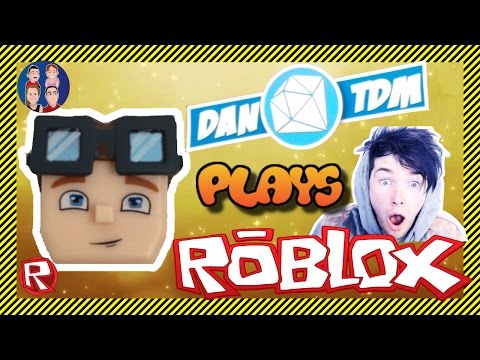 DanTDM Plays Roblox - Epic Minigames with Dan TheDiamondMinecart (animated) - DANTDM Roblox
