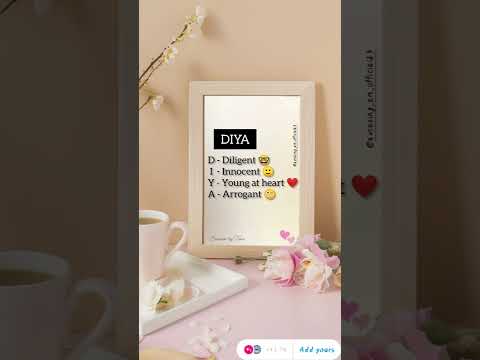 tag Diya #shortvideo #diya #namemeaning #diyameaning #shortsvrial #viralshort #short #shorts