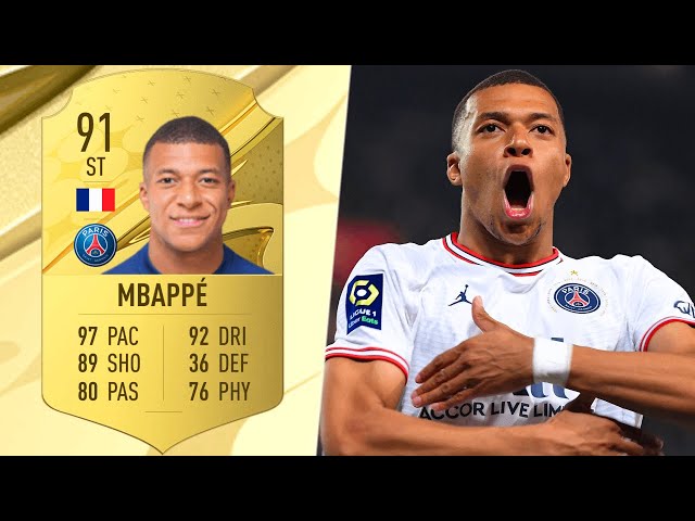 What is Kylian Mbappe's rating in FIFA 23? Stats, meta analysis, and more
