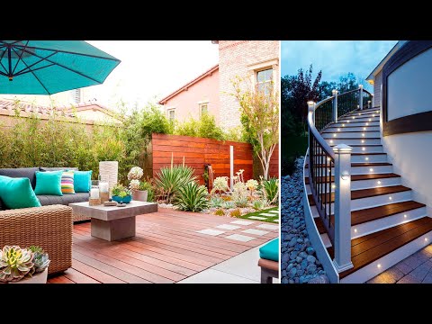 100+ Modern Backyard Deck Design Ideas: Small Budget 2024