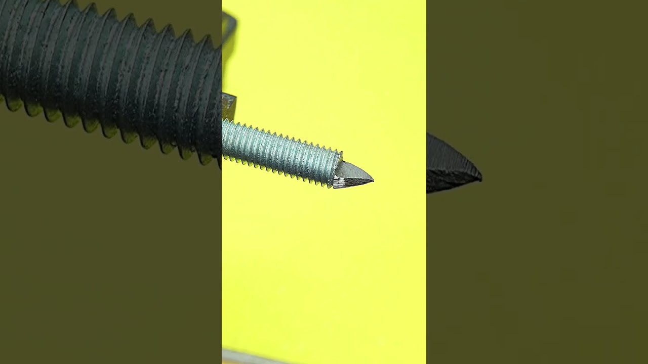 DIY A Wood Threading Drill Bit