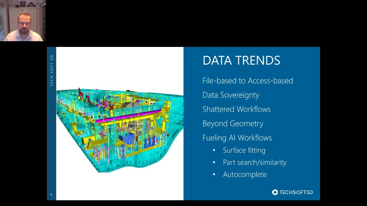 Building the Digital Thread for Shipbuilding: A Guide to Next-Gen Software | Tech Soft 3D