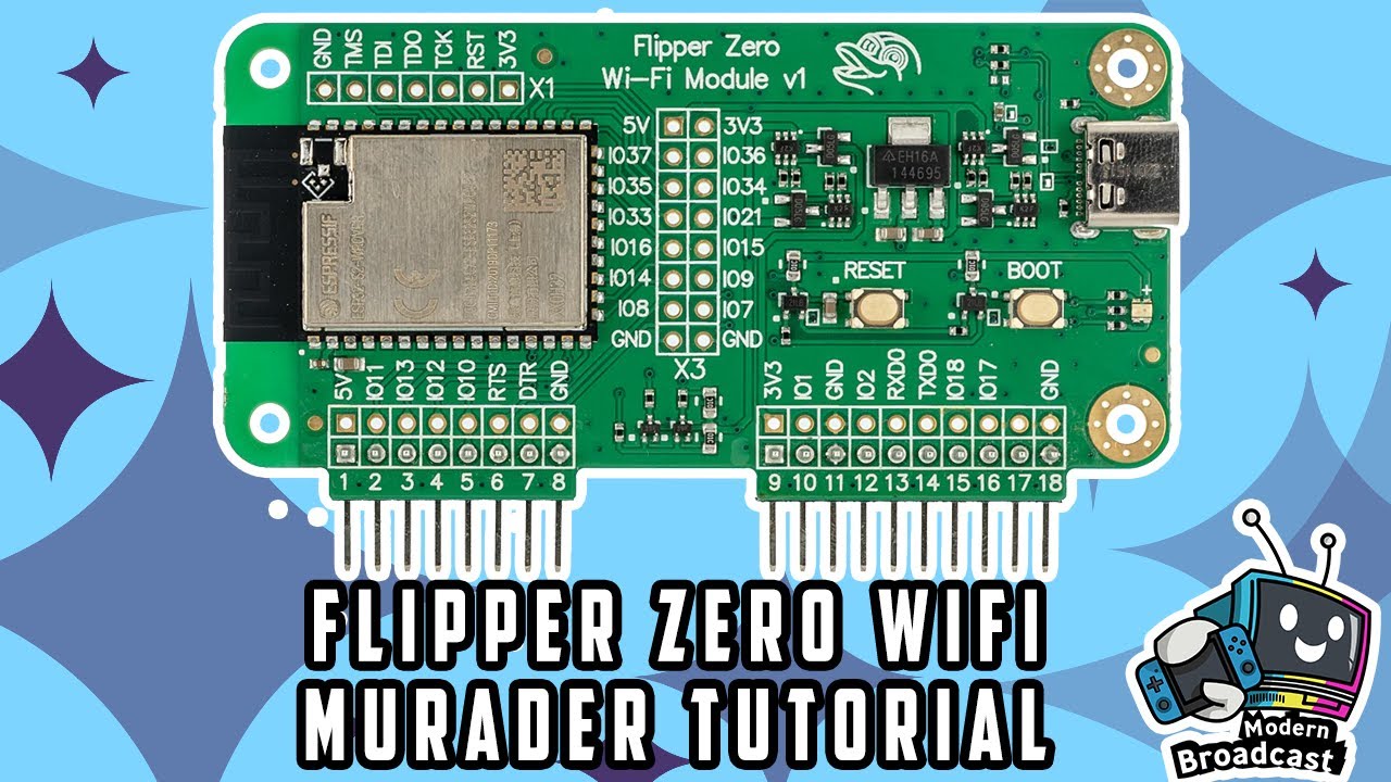 Flipper Zero Wifi Dev Board Tutorial: Marauder Firmware Update