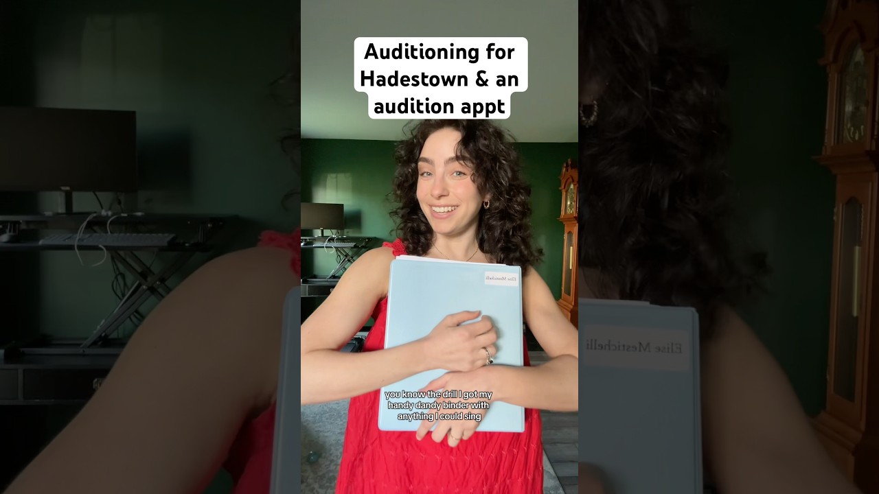 Auditioning for Hadestown & and audition appt! #professionaldancer #musicaltheatre #broadway
