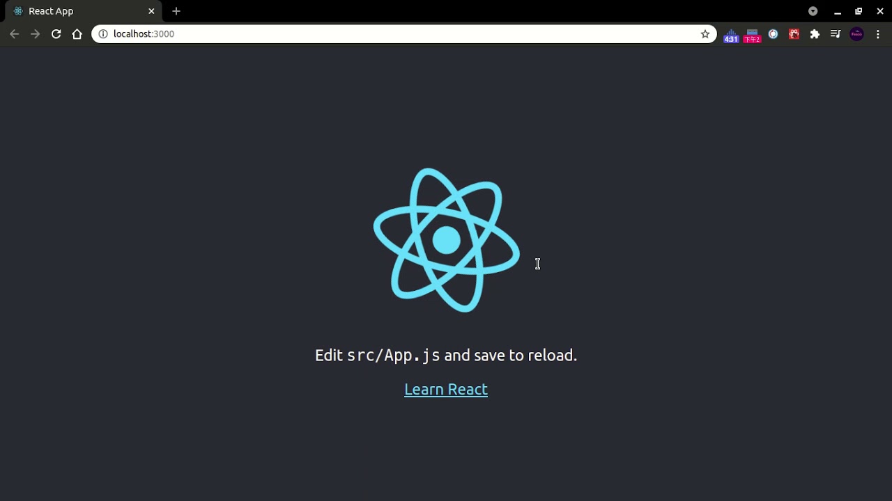 React Tutorial - 14.react scaffold