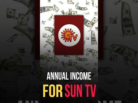 DO YOU KNOW 😱😱🥶🥵sun tv annual income....