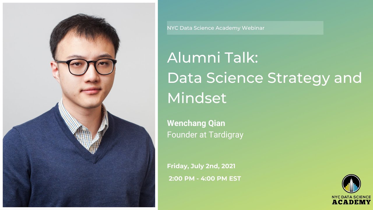 Alumni Talk: Data Science Strategy and Mindset