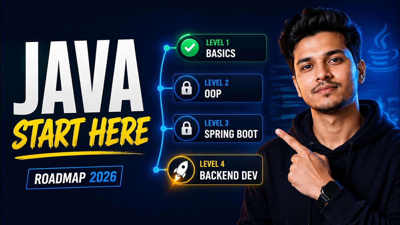 How I’d Learn Java Today  (Step-by-Step Guide)