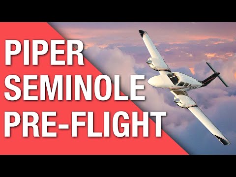 COMPLETE Pre-Flight Checklist for Piper Seminole