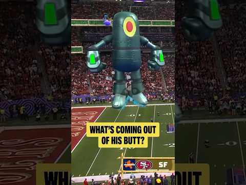 A Giant Robot Plankton?! #SuperBowl