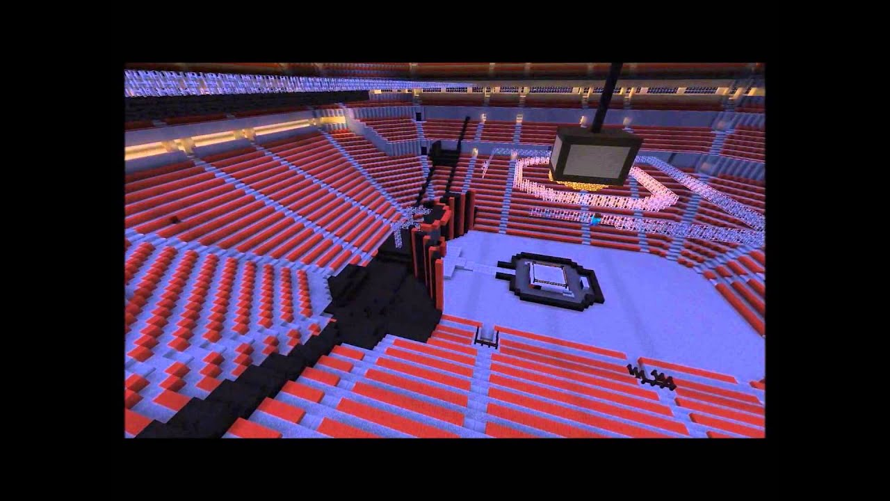 Minecraft Timelapse- WWE Arena