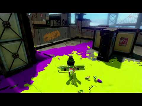 Splatoon Teaser Unveils Massively Destructive Paint Roller - Softpedia