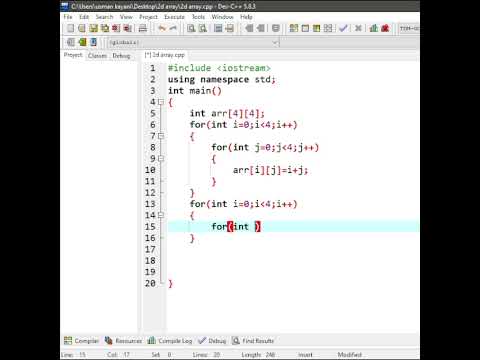 Mastering 2D Array Initialisation in C++ | Complete Guide #c