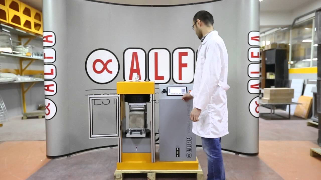 ALFA Concrete Compression Tester ( Compressive Strength Test )