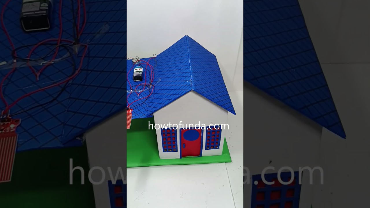 automatic rain detector sensor and cloth collector working model - inspire award project howtofunda