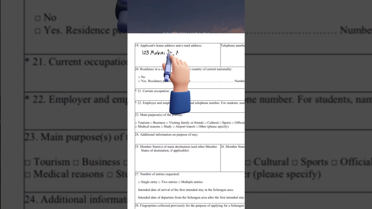 What's in my Schengen Visa Application. PART 2 !!!