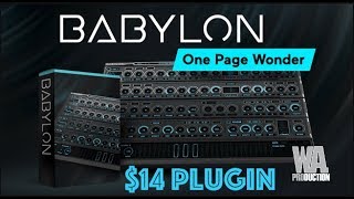 W. A. Production Babylon 1 - What To Know & Where To Buy | Equipboard