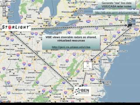 GEC9 Nowcasting: UMASS/CASA Weather Radar Demonstration