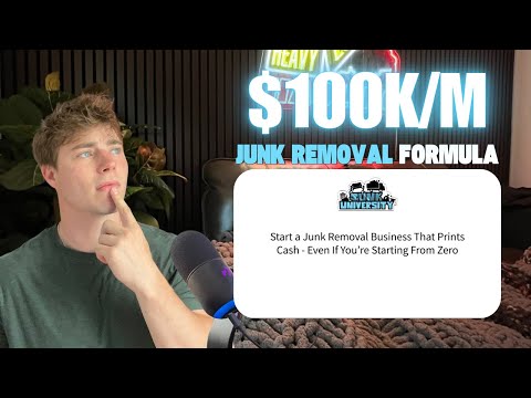 How to start a 7-figure junk removal business