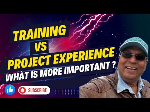 Training Vs Project Experience . What is more important. #sap #training.