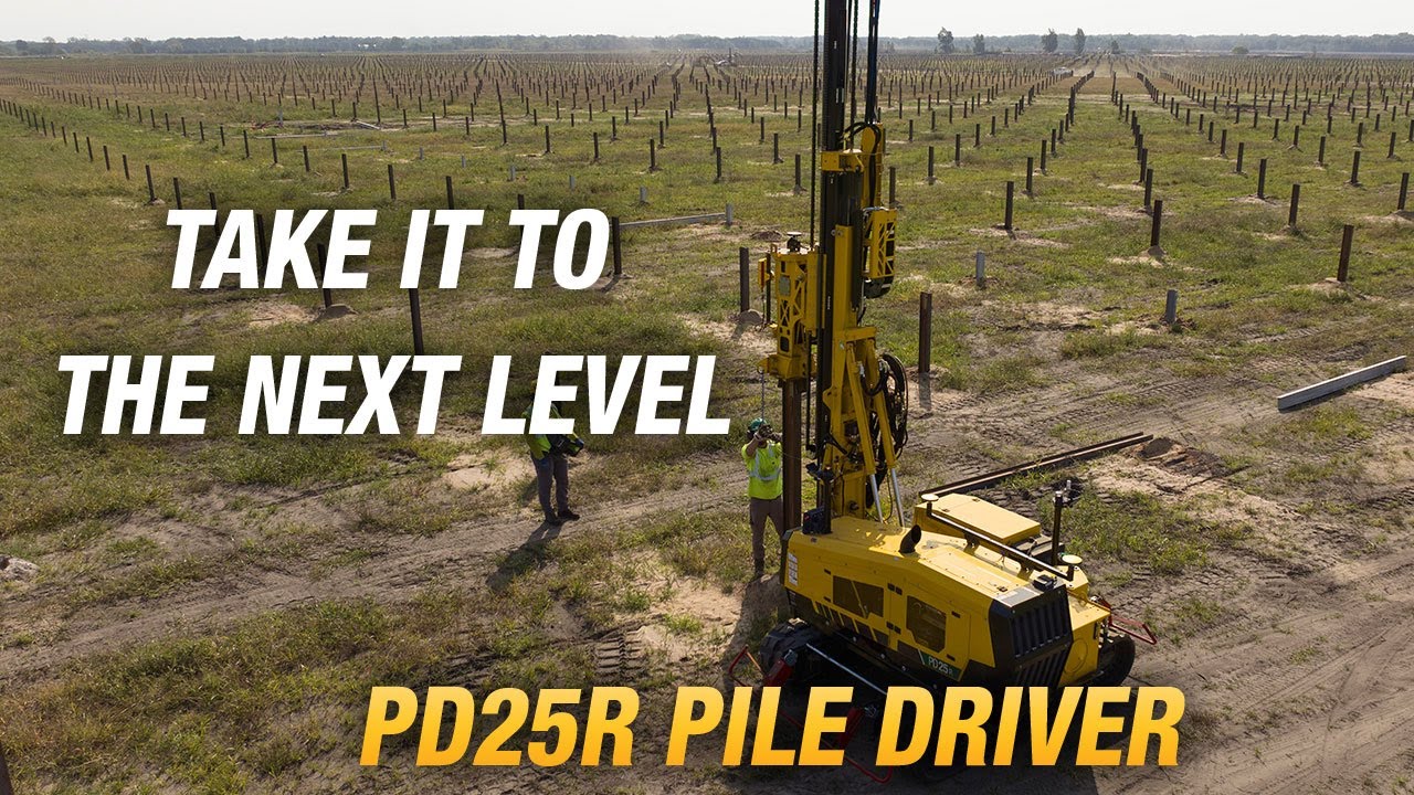 Walkaround of the PD25R pile driver | Vermeer