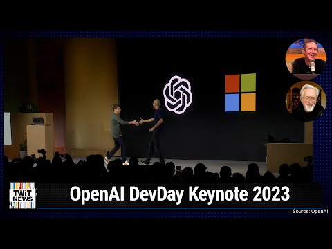 OpenAI DevDay Keynote 2023 - GPT-4 Turbo, Assistants API, GPTs, GTP Store