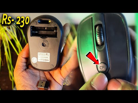 Cheapest USB Wireless Mouse Frontech MS-0032 Unboxing And review Hindi |What Is CPI Switch In Mouse