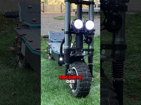 2 moteurs de 3000 watts, présentation de la trottinette électrique Halo Knight T107 Pro !!