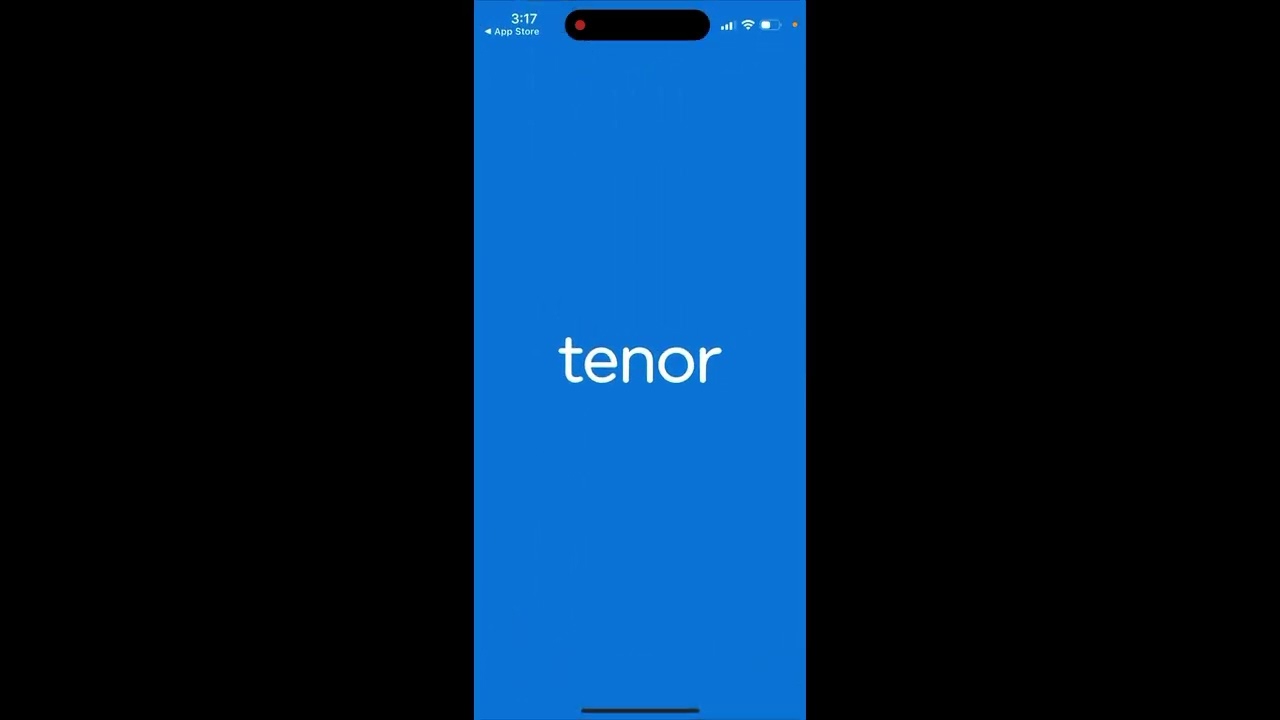 Tenor gif Keyboard App